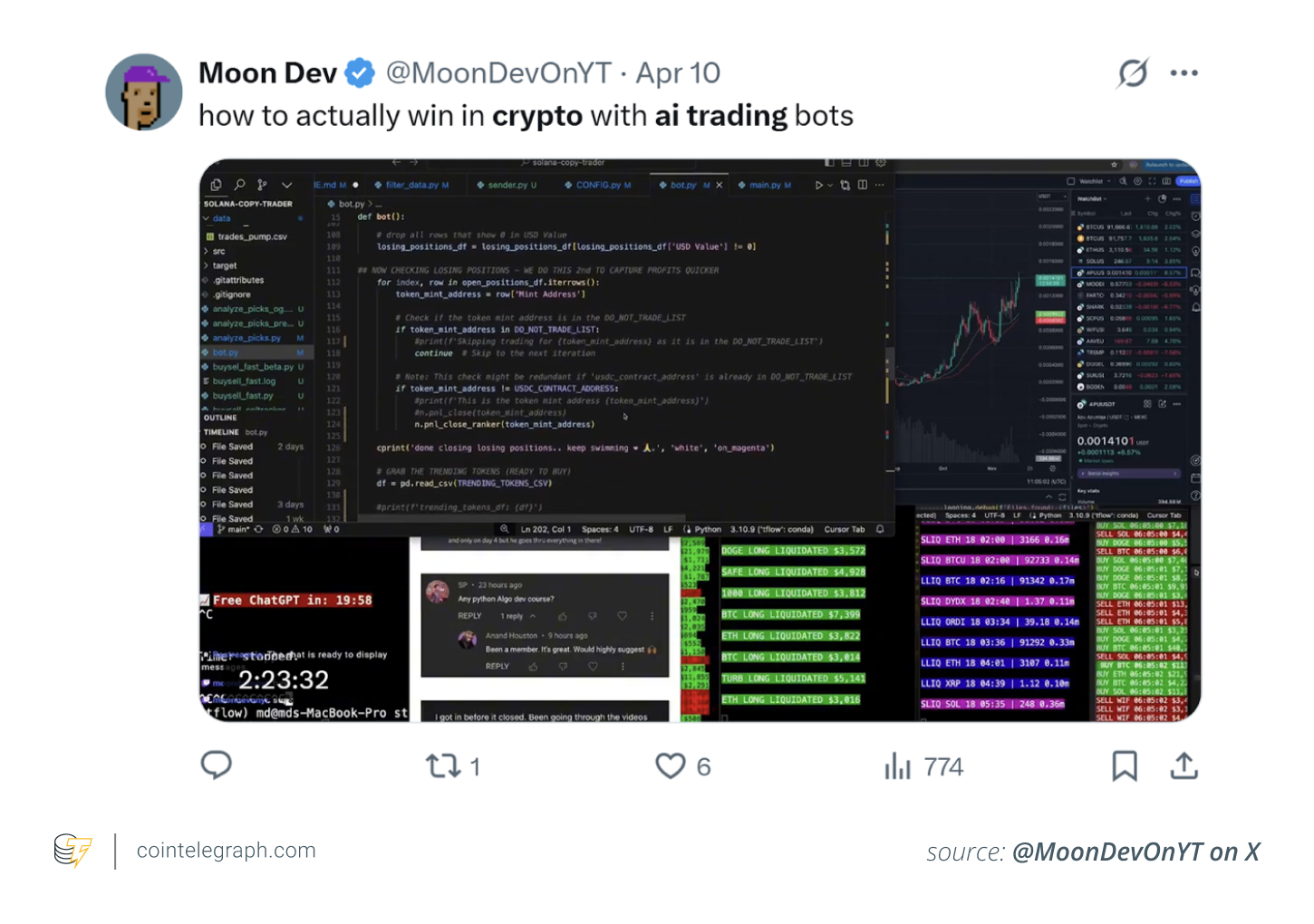 How to set up and use AI-powered crypto trading bots – Web Crypto Blog